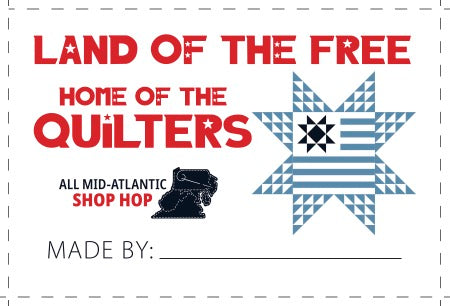 2025 All Mid Atlantic Shop Hop Quilt Label – Material Girls Quilt Boutique
