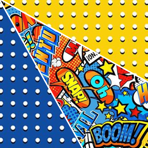 3 Yard Quilt Pack - My Hero – Material Girls Quilt Boutique