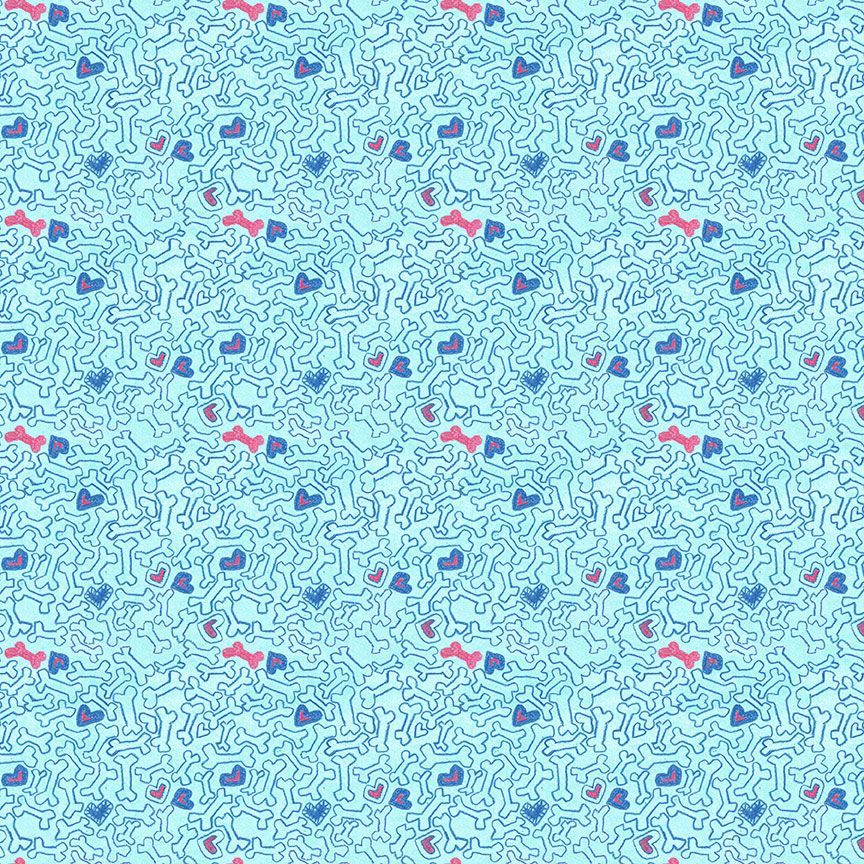 Big Dog Walk 3130-Capri – Material Girls Quilt Boutique