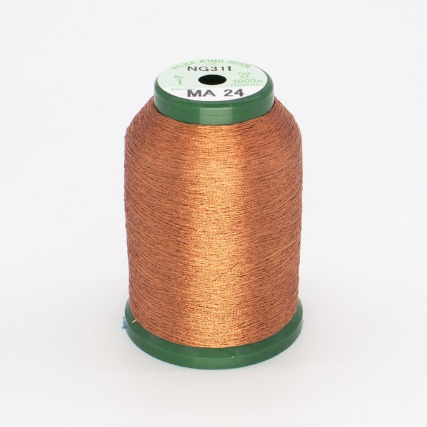 Kingstar Metallic MA24 Orange – Material Girls Quilt Boutique