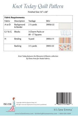 Knot Today Quilt Pattern – Material Girls Quilt Boutique