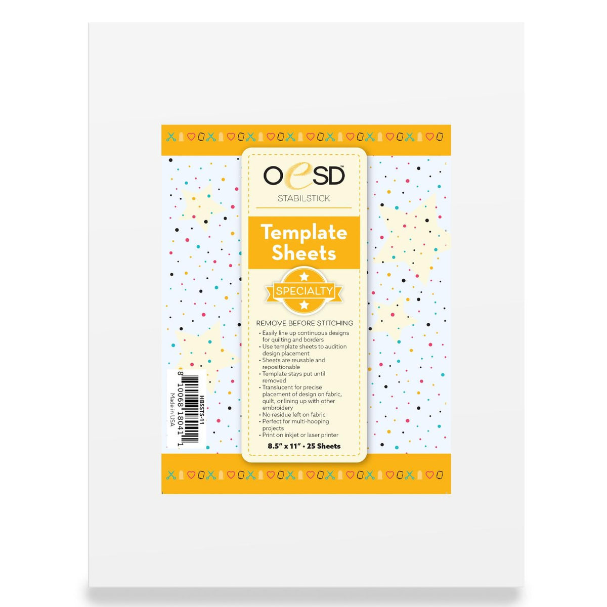 Stabil Stick Sheets 8.5x11 – Material Girls Quilt Boutique