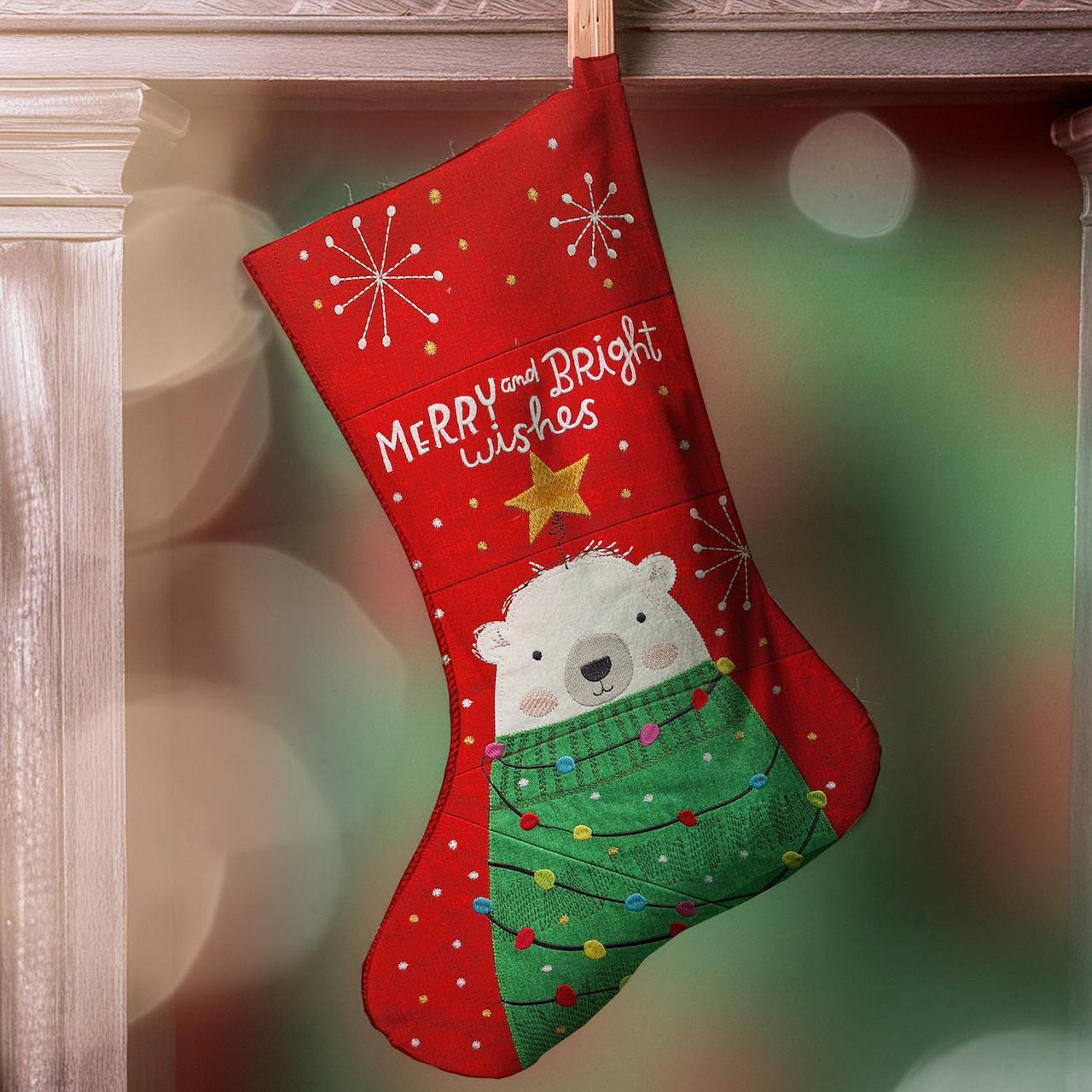 Tiled Stockings by Cynthia Frenette USB – Material Girls Quilt Boutique