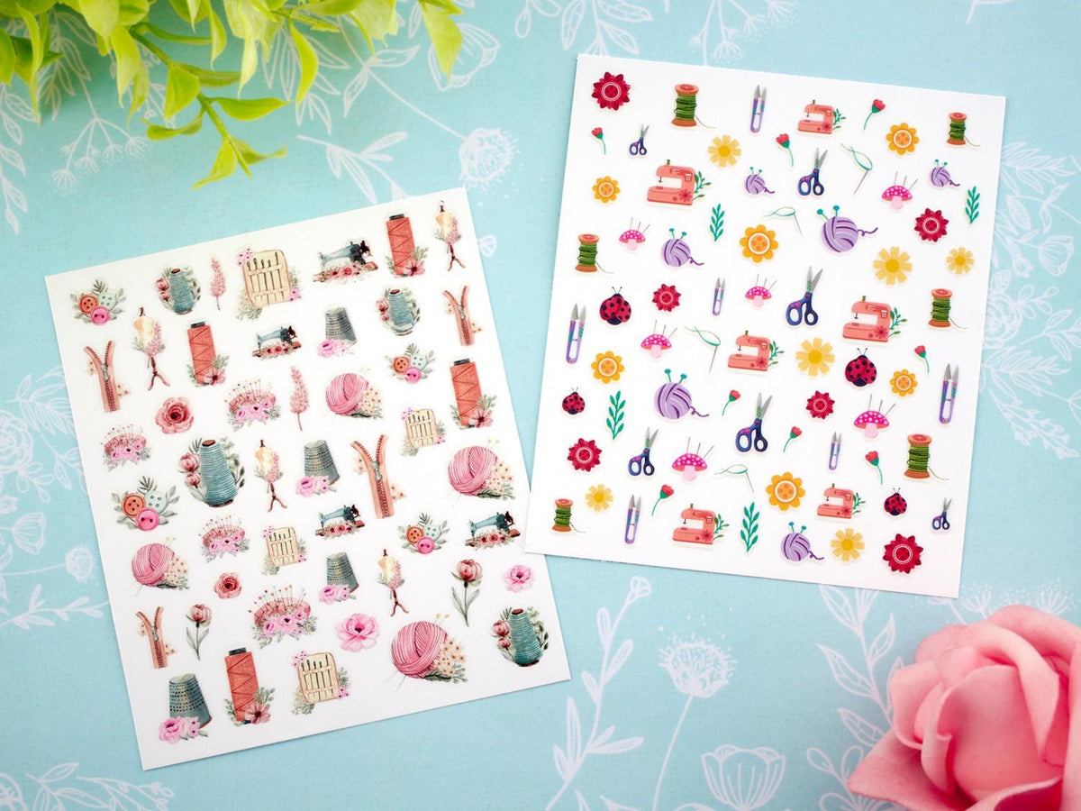 Sew Fun Nail Decals – Material Girls Quilt Boutique