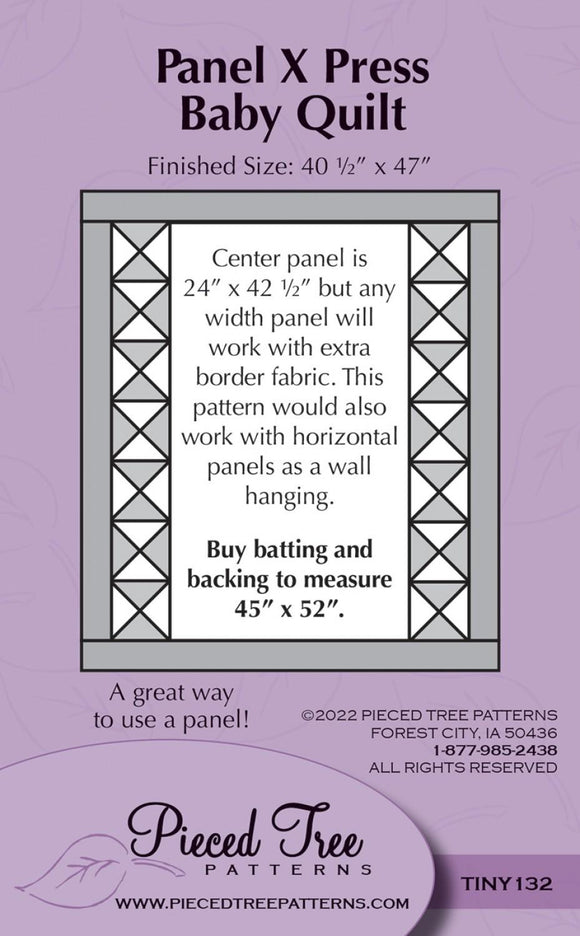 Panel X Press Baby Quilt – Material Girls Quilt Boutique